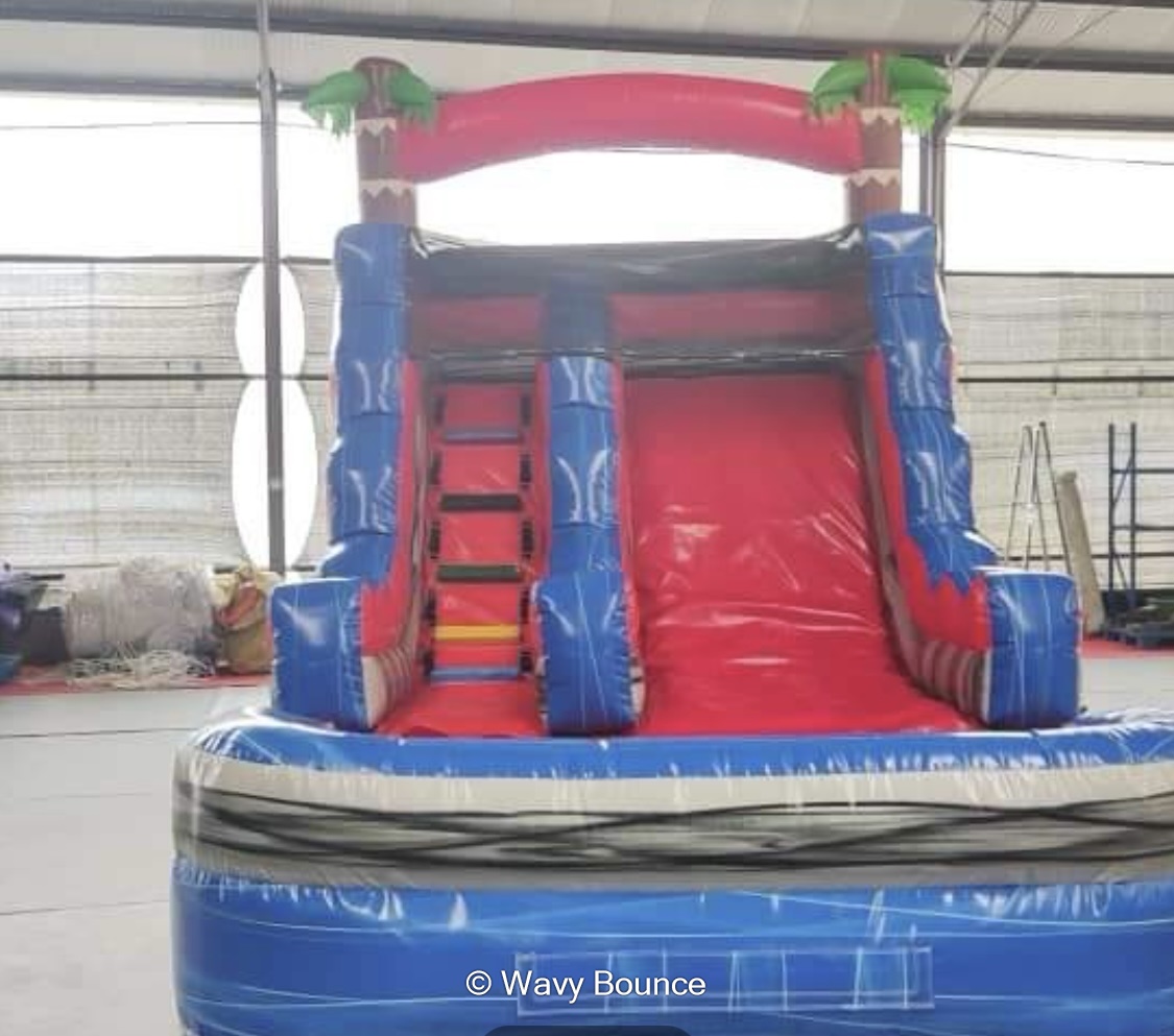 Bahama Castle - Best Wavy Bounce Bouncy House Water Slides Inflatables ...